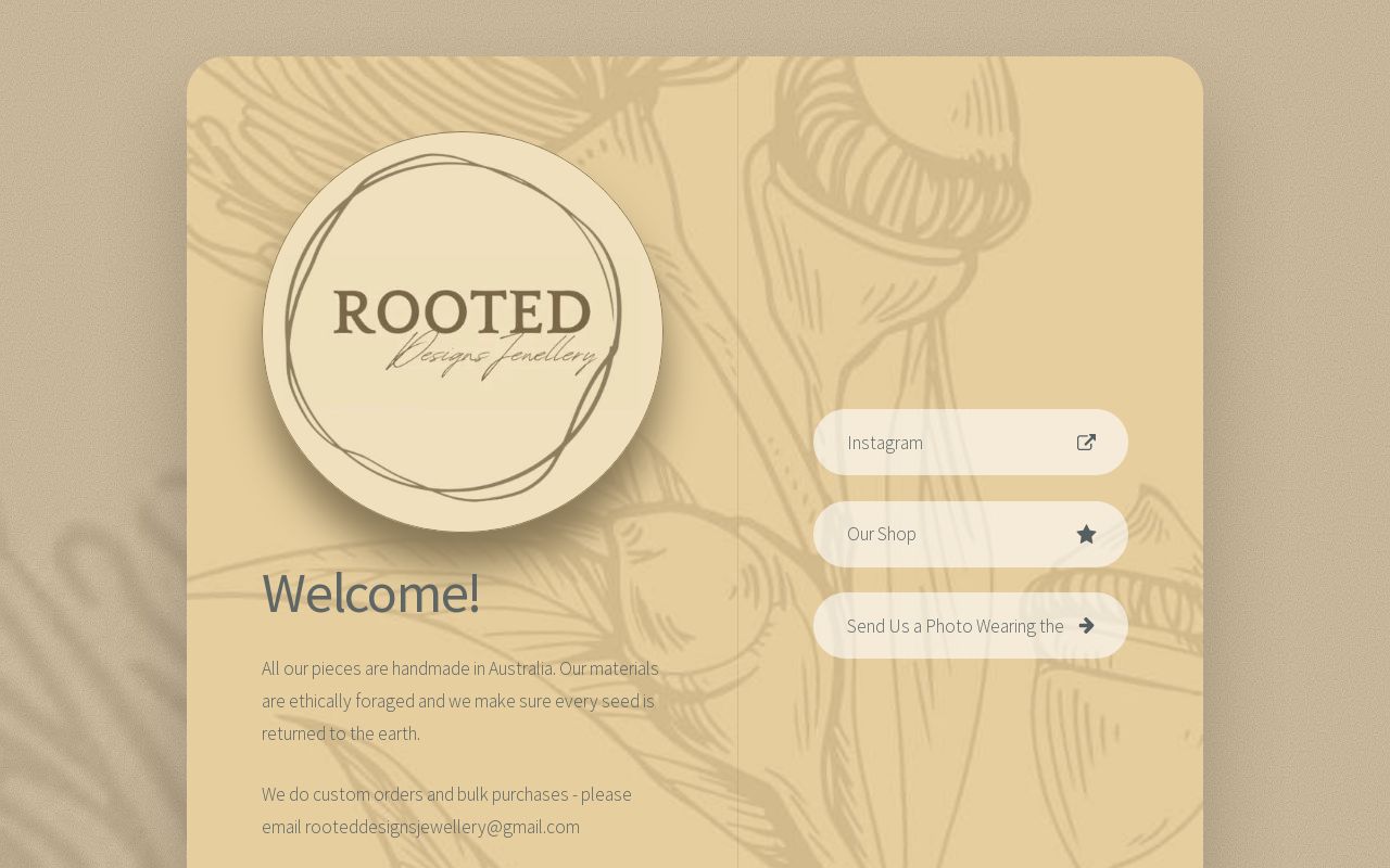 Rooted Designs Jewellery